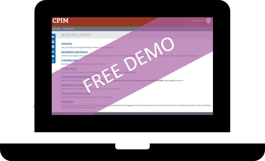 APICS CPIM | Visie Partners